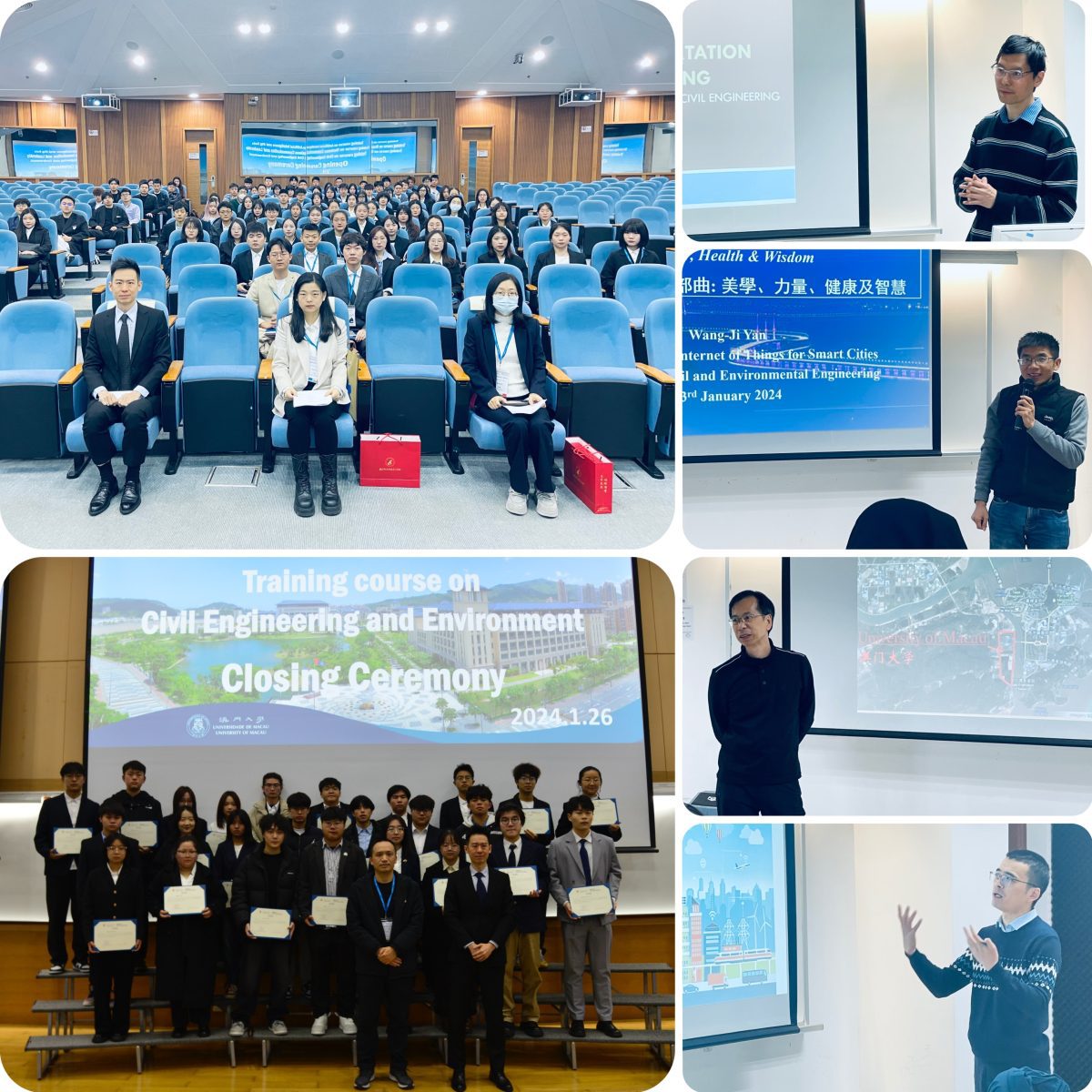 CCE organised a training course on Civil Engineering and Environment ...