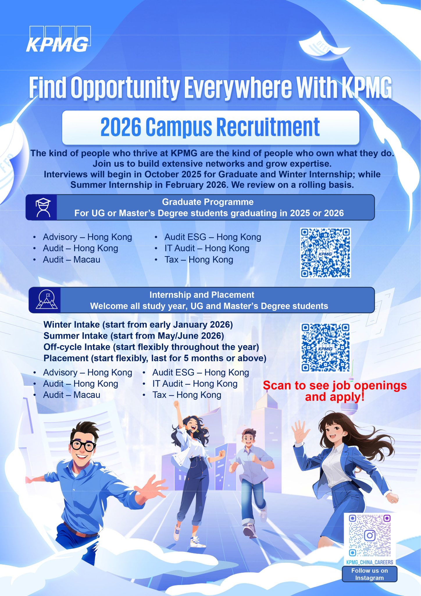 KPMG 2026 Campus Recruitment is now open for applications – UM E ...